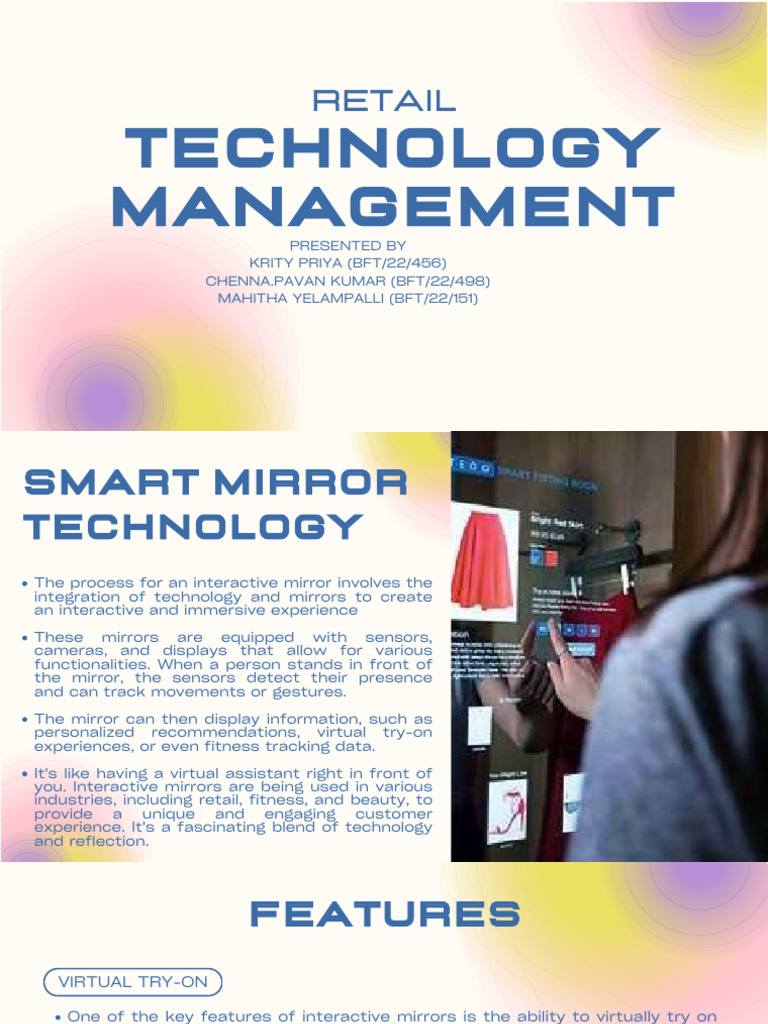 Yellow and Pink Creative Pastel Technology Pitch Deck Presentation | PDF | Augmented Reality ...