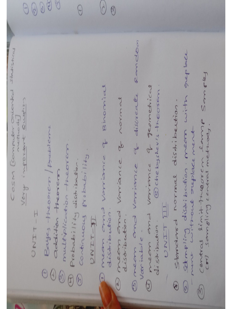 Jntuh r18 Cosm Gunshot ? Very Important ??? Questions With Answers | PDF