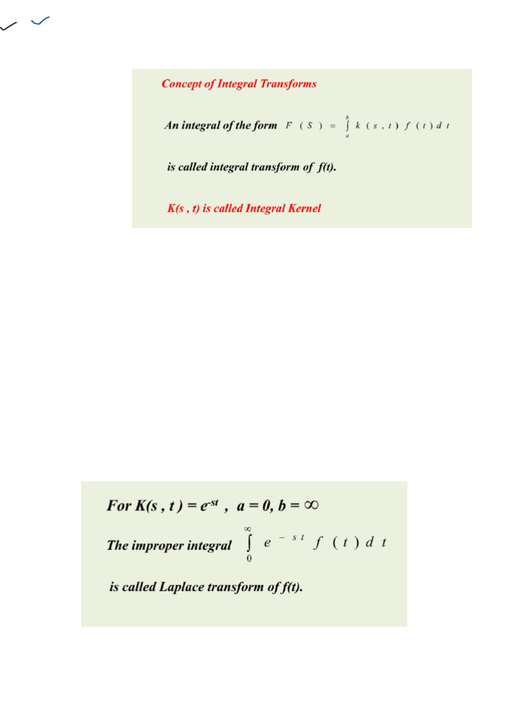 Laplace Transform - Unit 1 | PDF