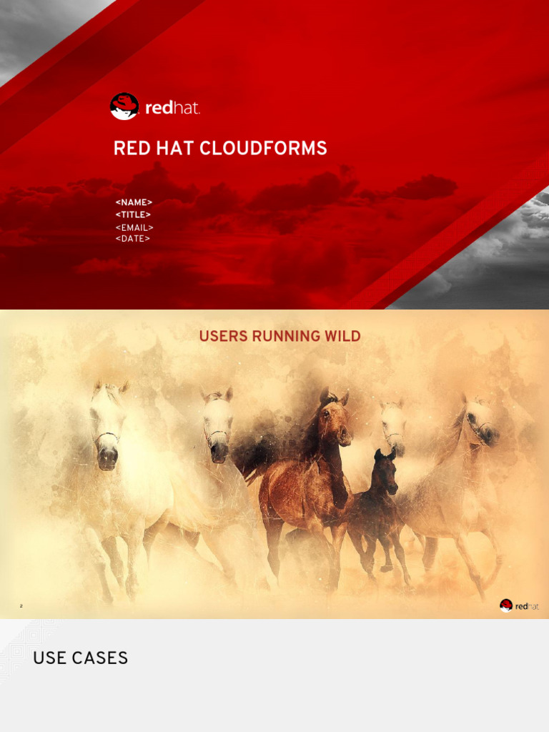 CloudForms Technical Overview | PDF | Red Hat | Open Stack