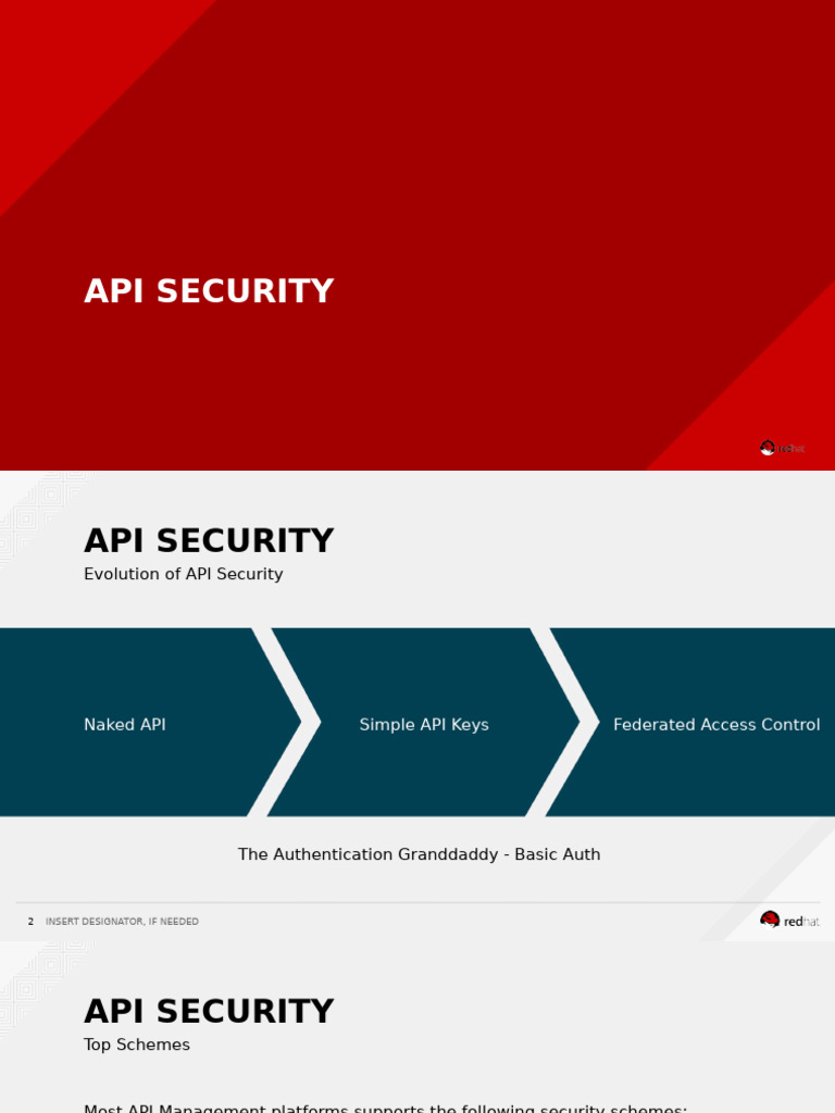 Red Hat 3scale API Management - Security Overview | PDF | Security Engineering | Application ...