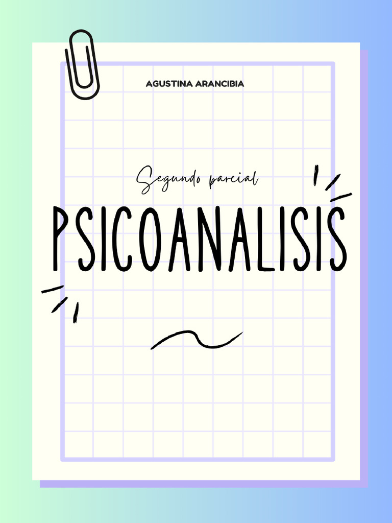 Psa | PDF | Mente inconsciente | Libido