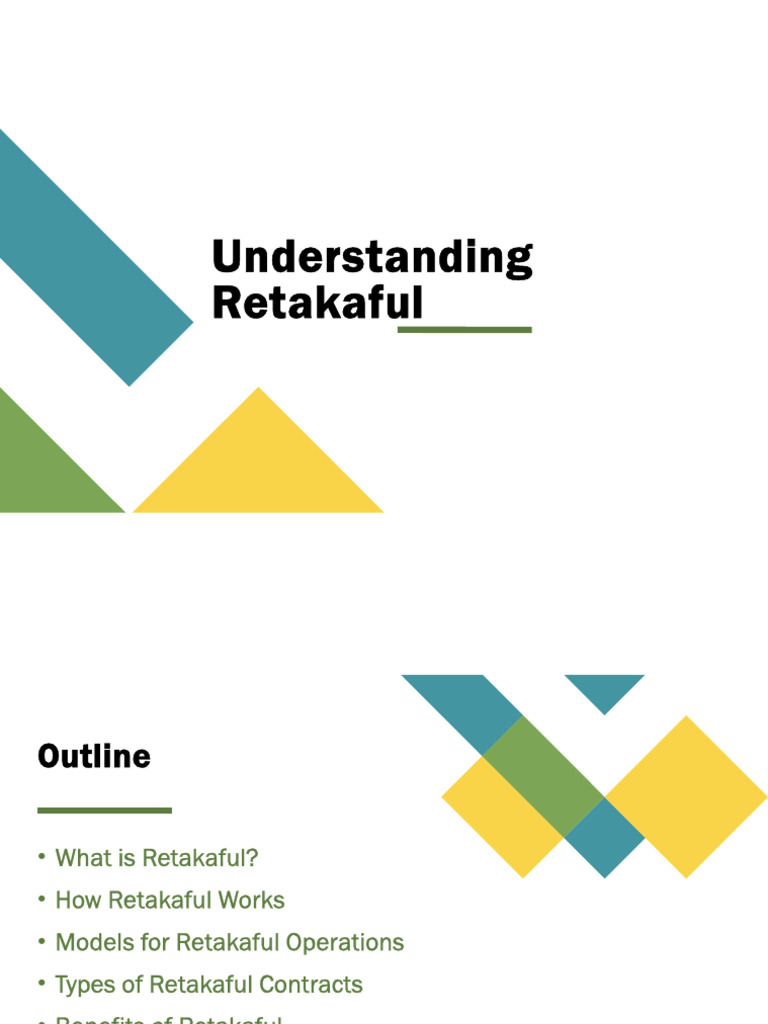 Understanding Retakaful | PDF | Financial Services | Insurance