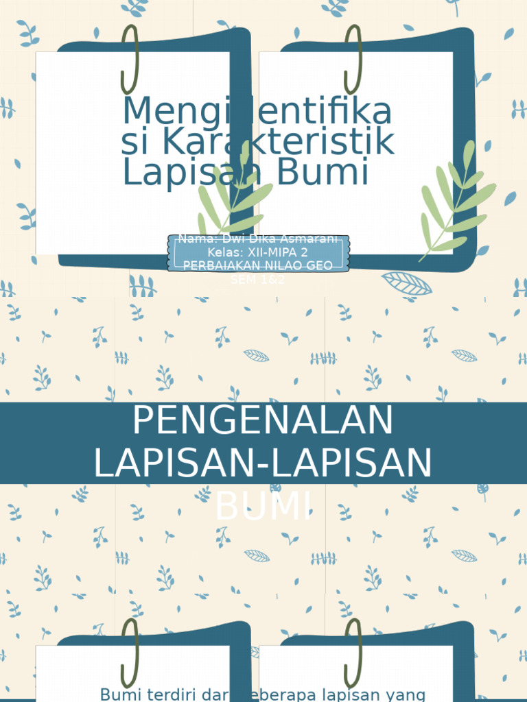 Perbaikan Nilai Geografi - Asmarani | PDF