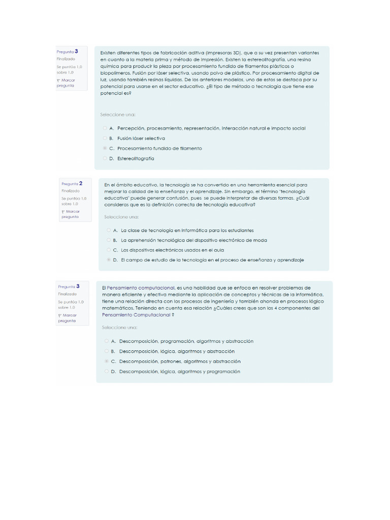 Cuestionario Mod4 | PDF