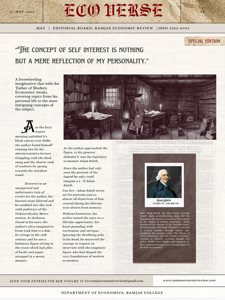 ECO VERSE Special Edition Anuj Tiwari | PDF | Economics | Mercantilism
