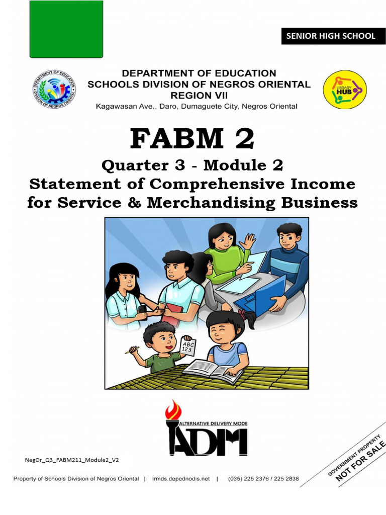 FABM2 Q3 Module 2 2024 2025 | PDF | Income Statement | Net Income
