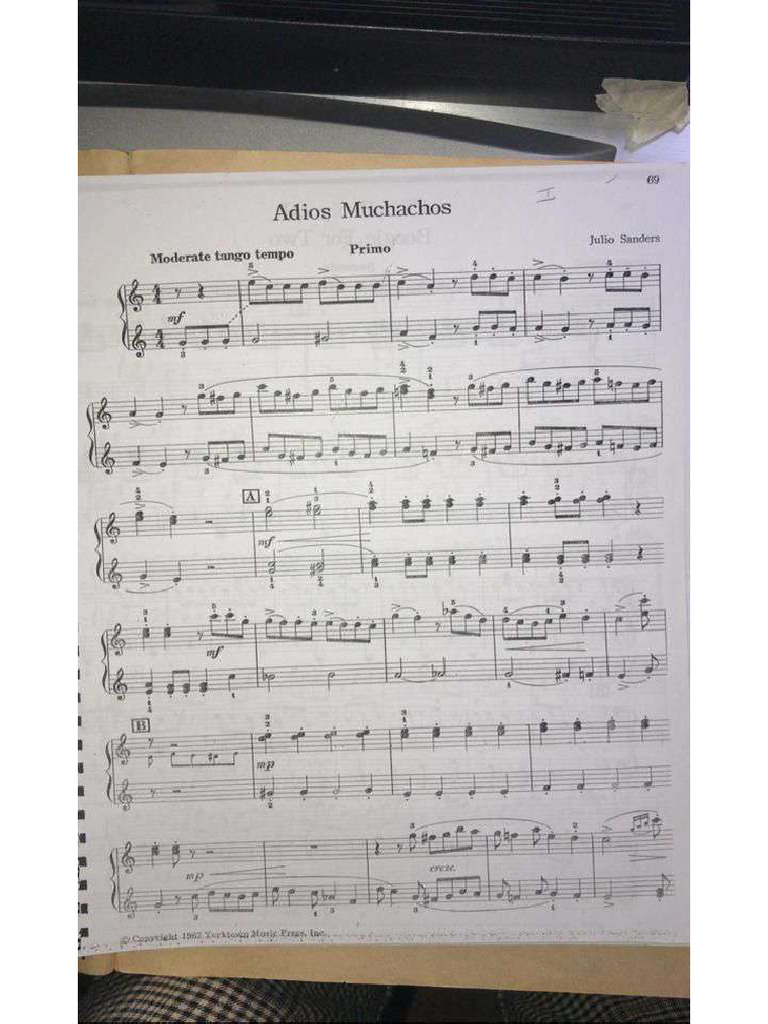 Adios Muchachos | PDF