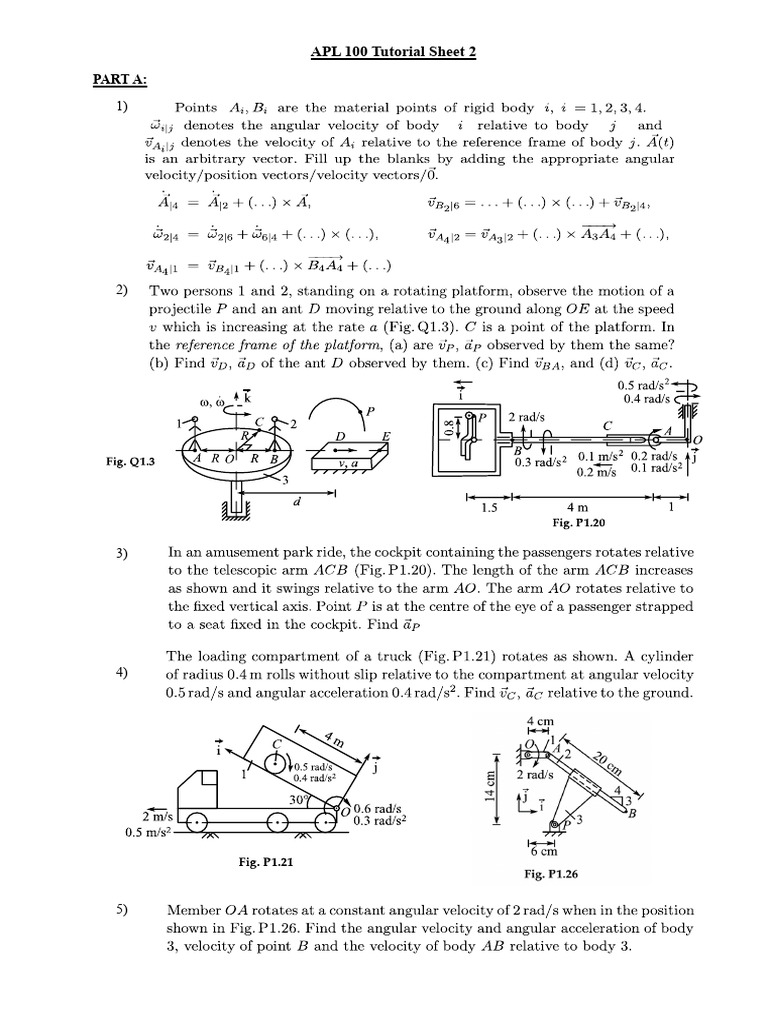 Tutorial 2 Problems | PDF Tutorial 2 Problems | PDF