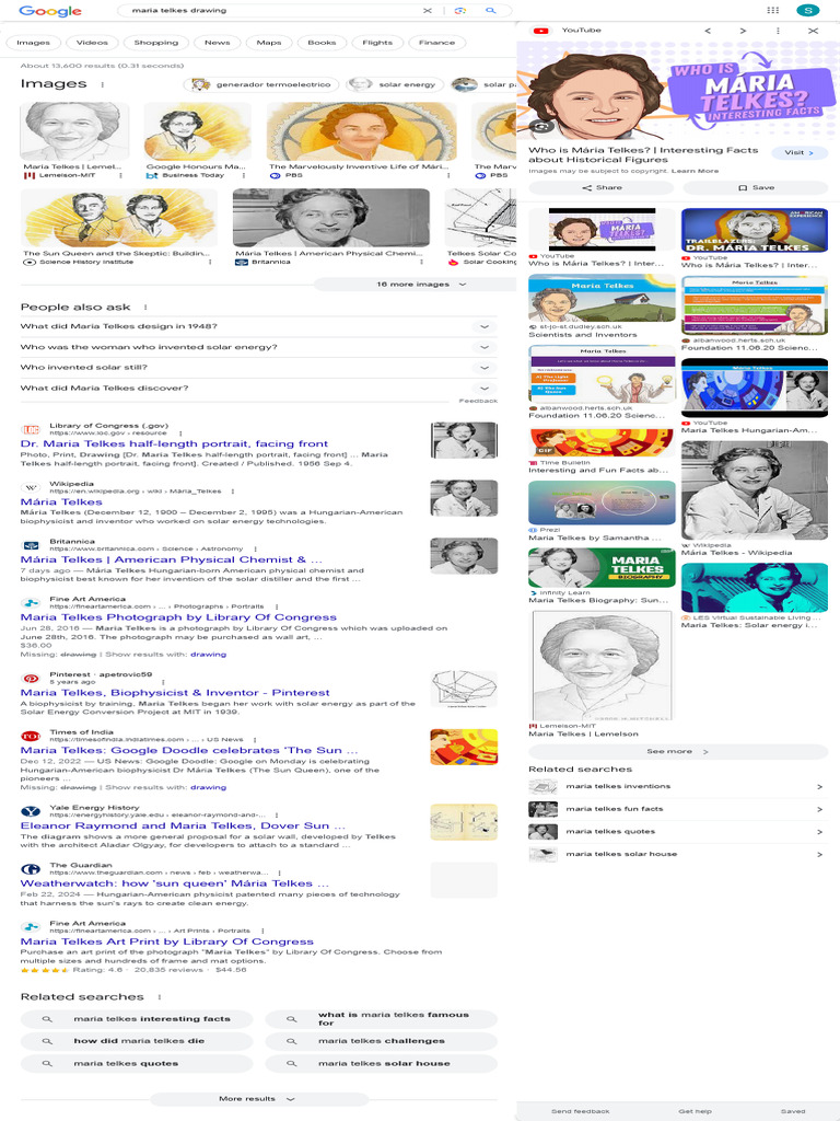 Maria Telkes Drawing - Google Search | PDF
