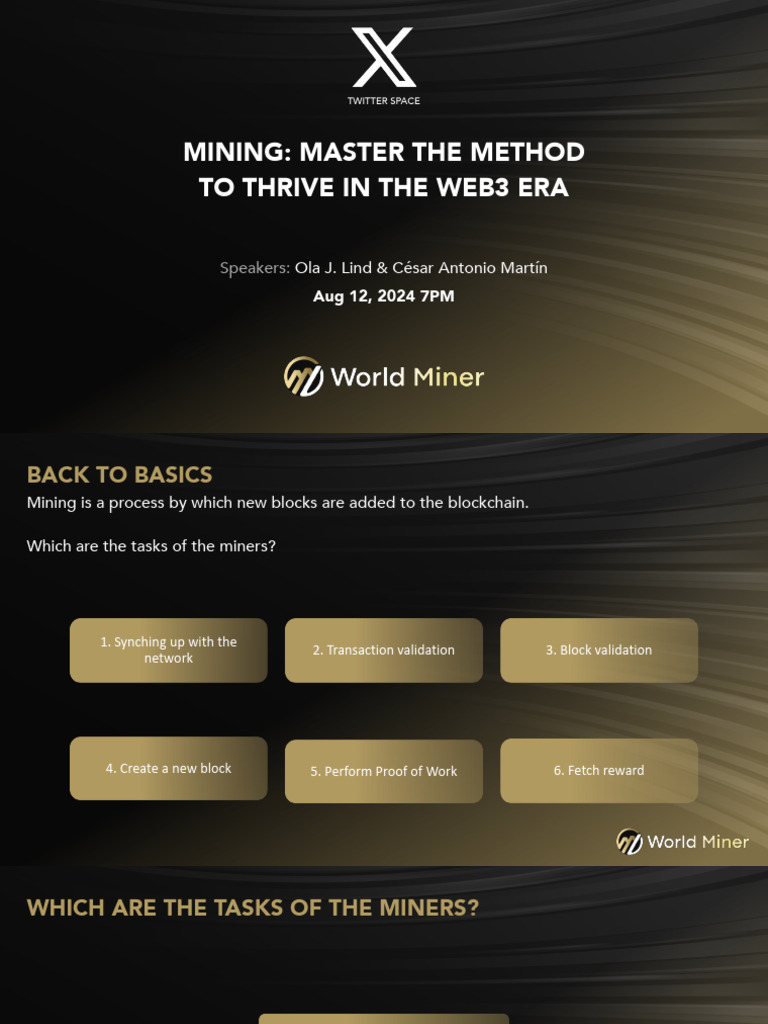 Mining - Master The Method To Thrive in The Web3 Era | PDF | Home & Garden | Technology ...