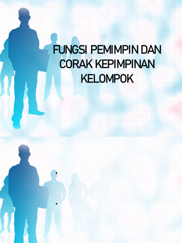 Fungsi Dan Gaya Kepimpinan (Leadership Style) | PDF | Leadership ...