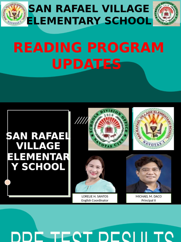 San Rafael Literacy Program Update | PDF | Teaching | Cognitive Science