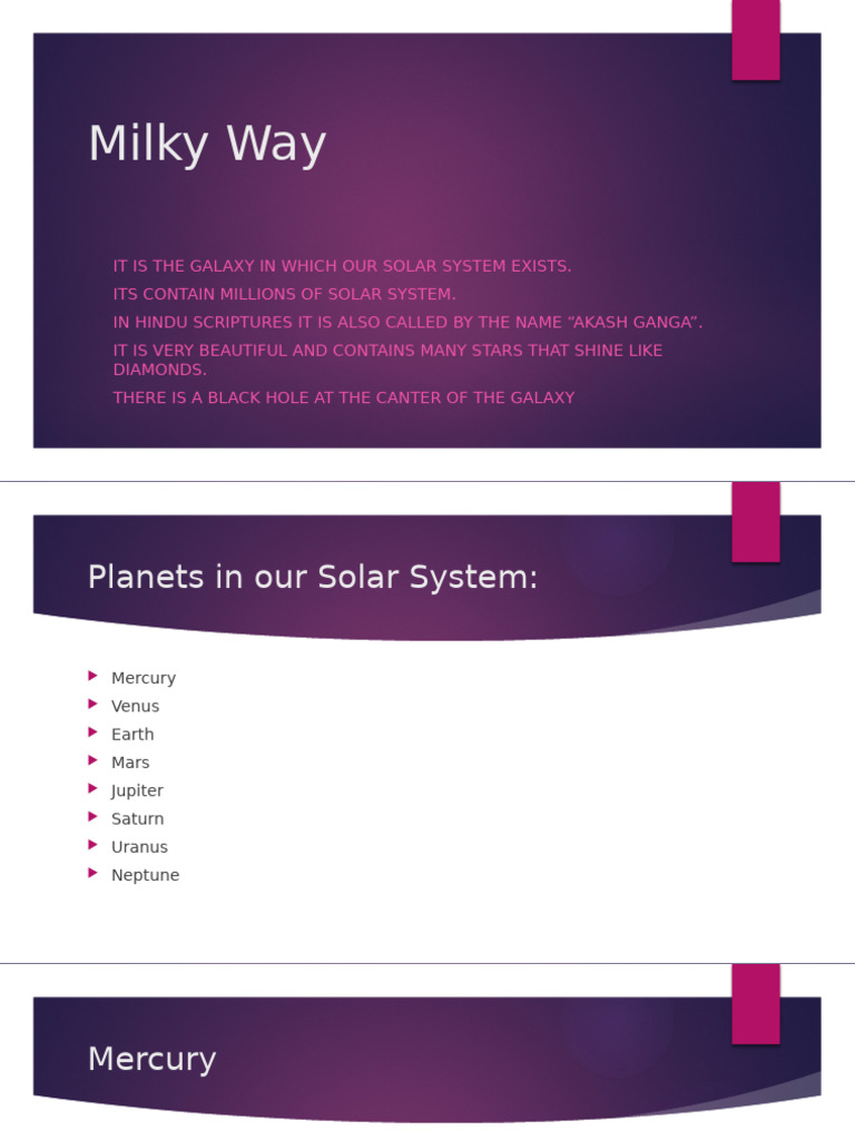 Milky Way | PDF