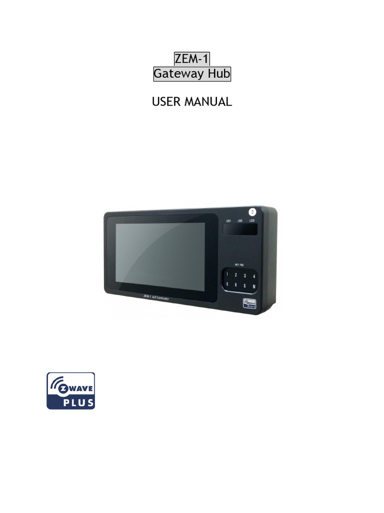 ZEM-1 Market User Manual - v30 | PDF | Software | Computer Networking