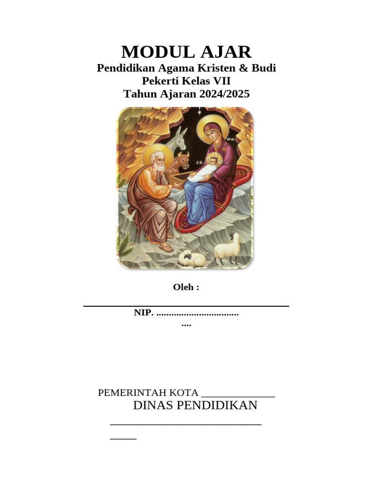 Modul Pak Kelas Vii | PDF | Karier & Perkembangan