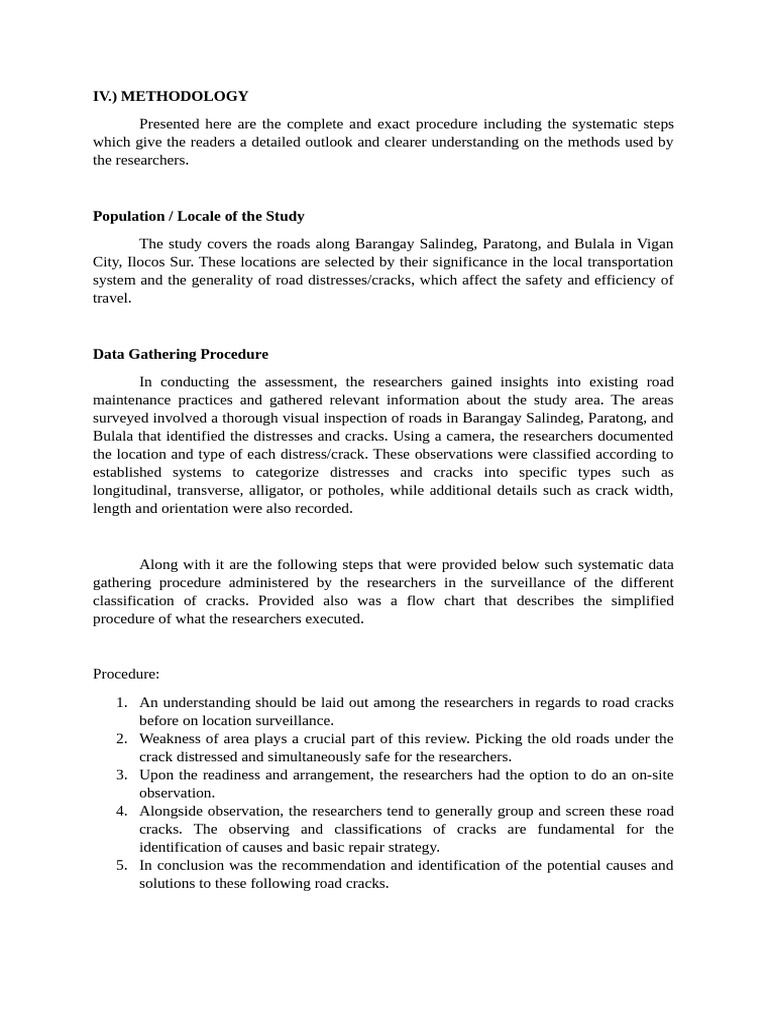 Methodology | PDF | Methodology