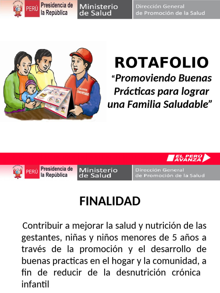 Rotafolio Agentes Comunitarios | PDF