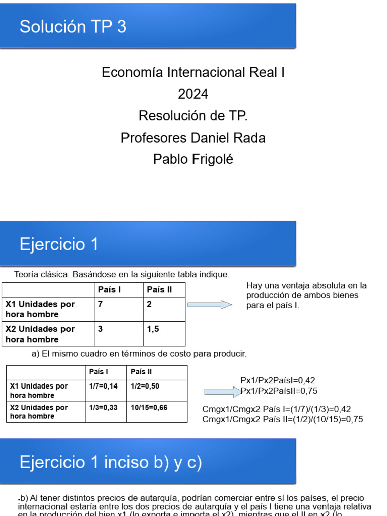 sol tp3 | PDF | Macroeconómica | Ciencias económicas