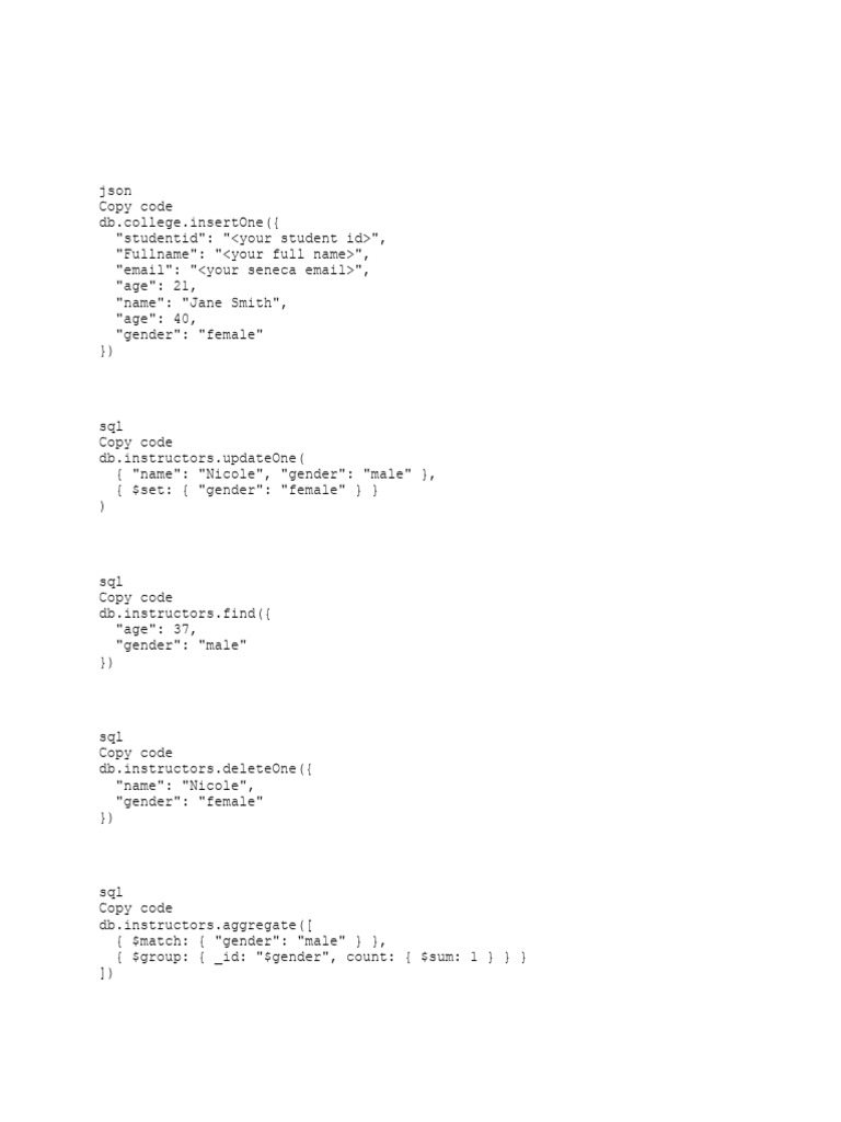 Part A | PDF | No Sql | Databases
