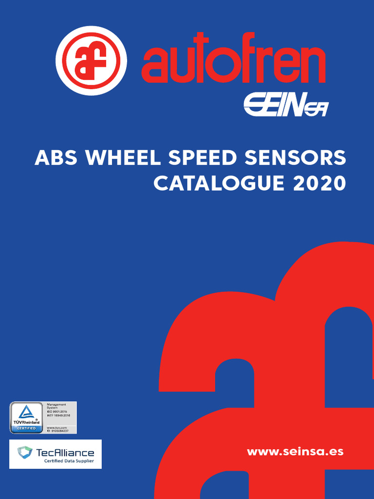Abs Wheel Speed Sensors Catalogue 2020 | PDF | Anti Lock Braking System ...