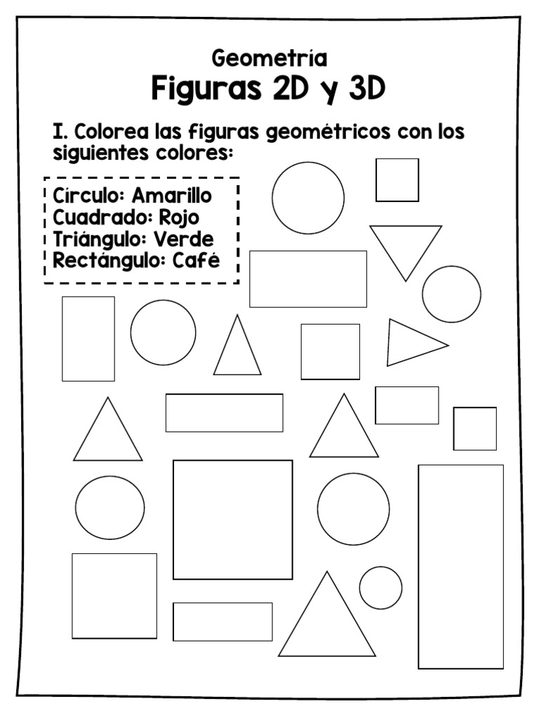 1B - Matemáticas - Geometría (Figras 2D y 3D) | PDF | Métodos y ...