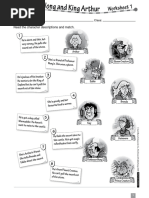 My Favourite Character Worksheet | PDF | Self-Improvement