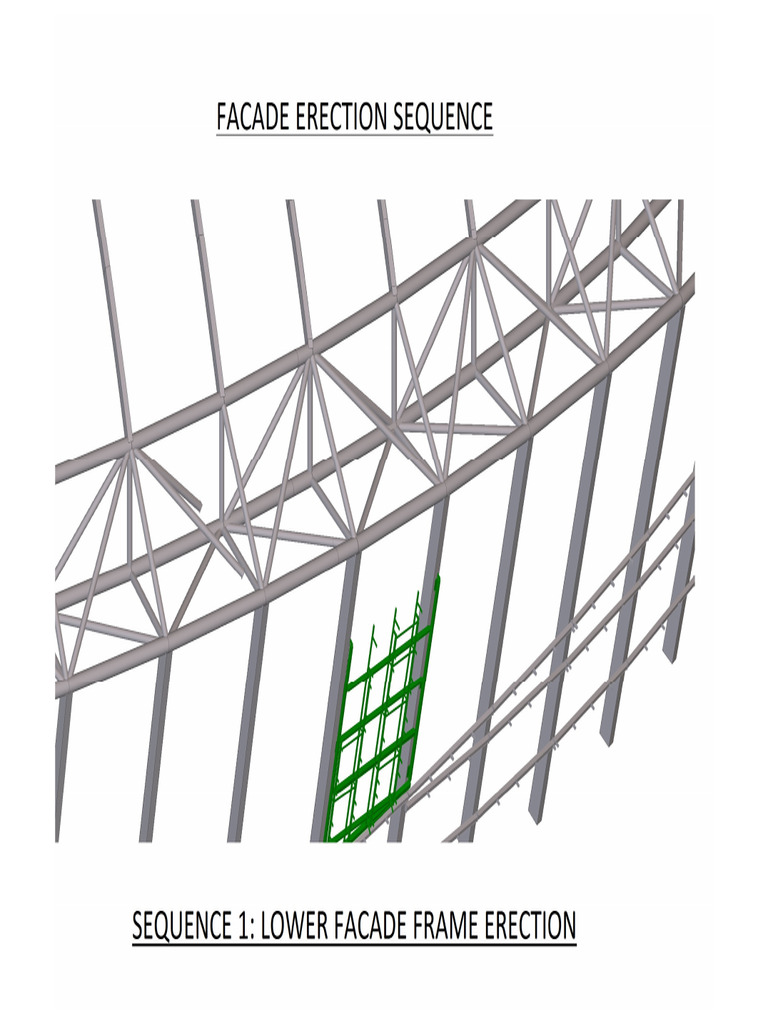 Erection Sequence -Sketch | PDF