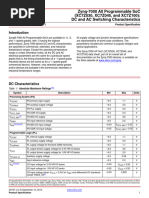 Zynq Ultrascale+ Mpsoc Product Tables and Product Selection Guide | PDF | Field Programmable ...