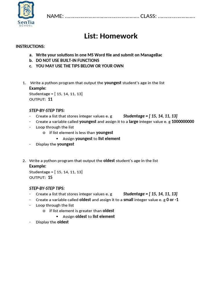 Data Structures Homework Pdf 