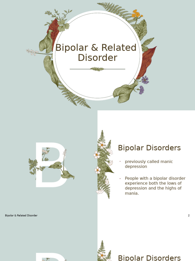 Bipolar Disorder | PDF | Bipolar Disorder | Mania