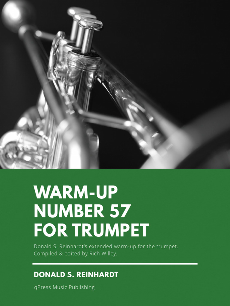 Reinhardt Warm Up Number 57 For Trumpet | PDF
