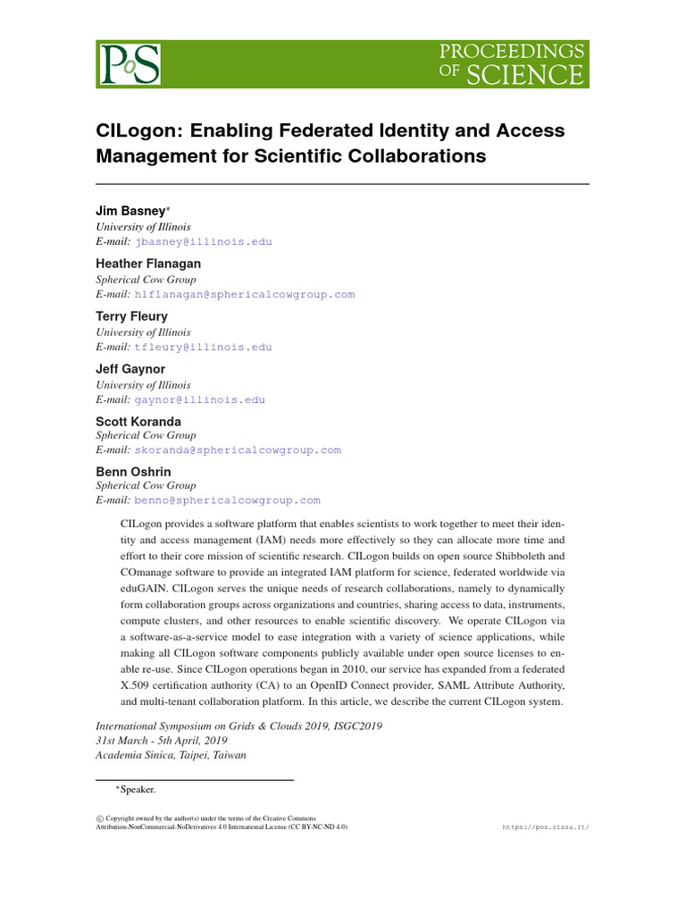 CI Logon | PDF | Computing | Information Technology Management