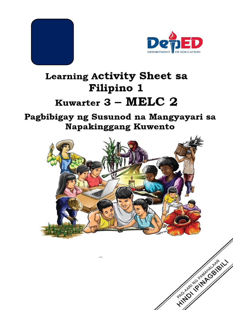 Filipino 1 Q3 Melc 2 Las | PDF