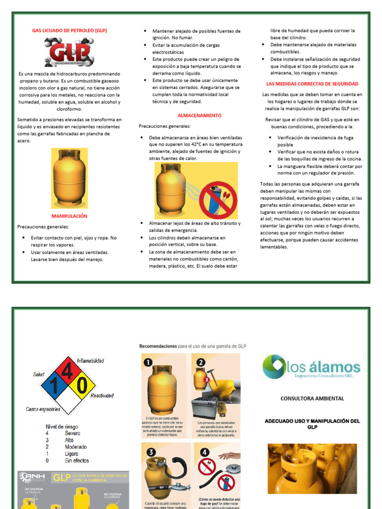 Triptico Gas Licuado de Petroleo | PDF | Combustibles | Gas de petróleo ... Triptico Gas Licuado de Petroleo | PDF | Combustibles | Gas de petróleo ...