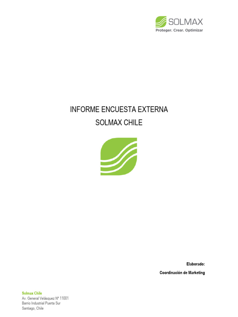 Encuesta Solmax | PDF