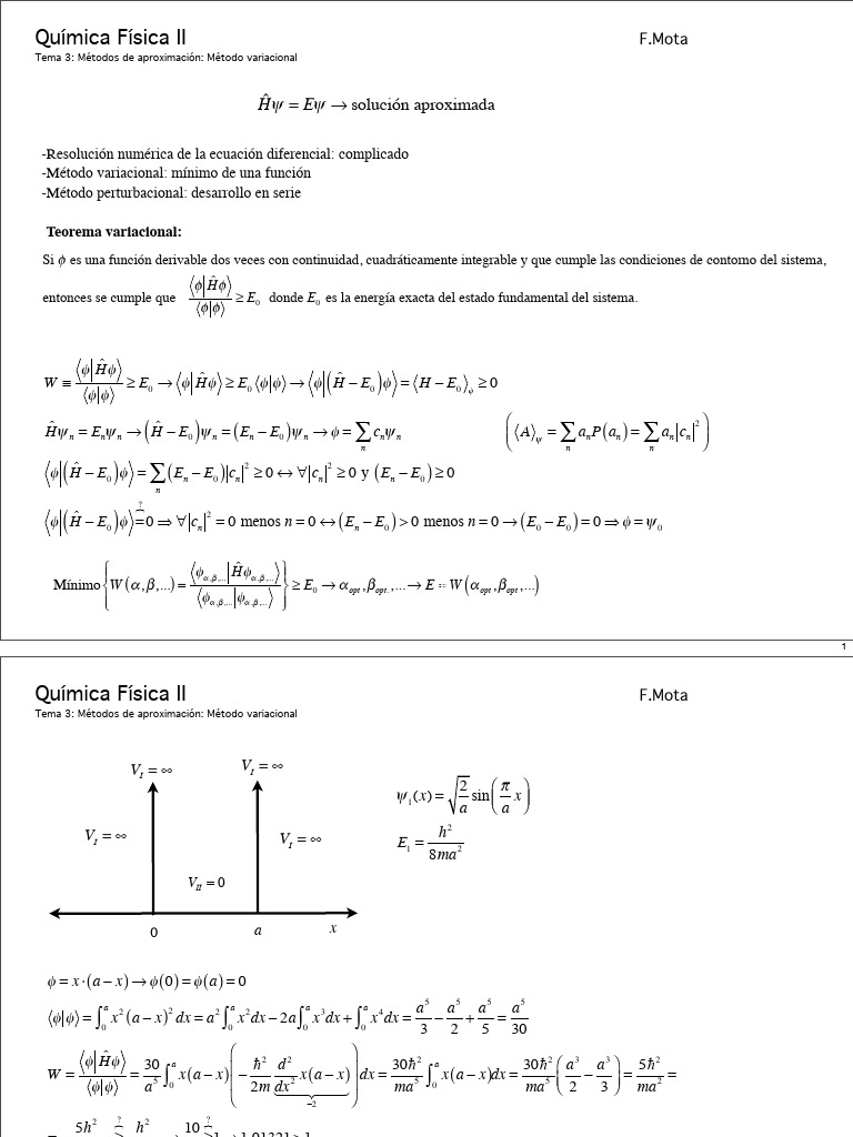 QFII Tema 3 | PDF | Matemáticas | Física
