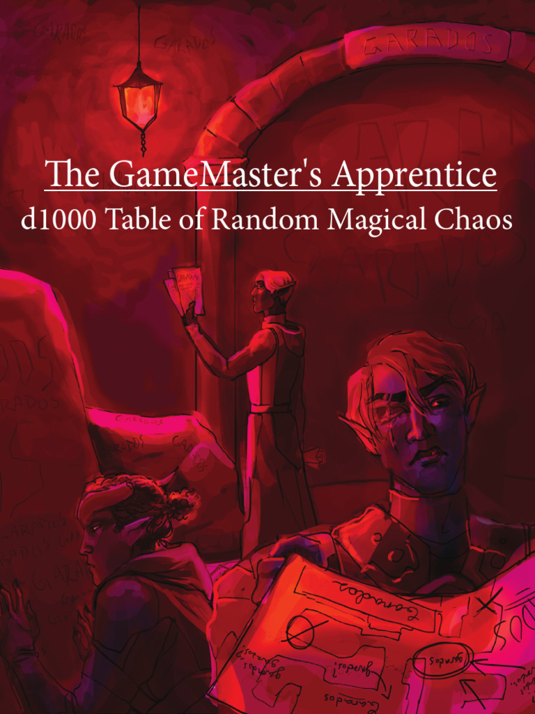 d1000 Table of Random Magical Chaos | PDF