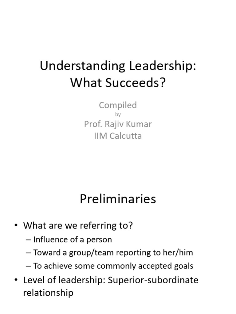 Key Traits of Effective Leadership | PDF | Leadership | Popular Psychology