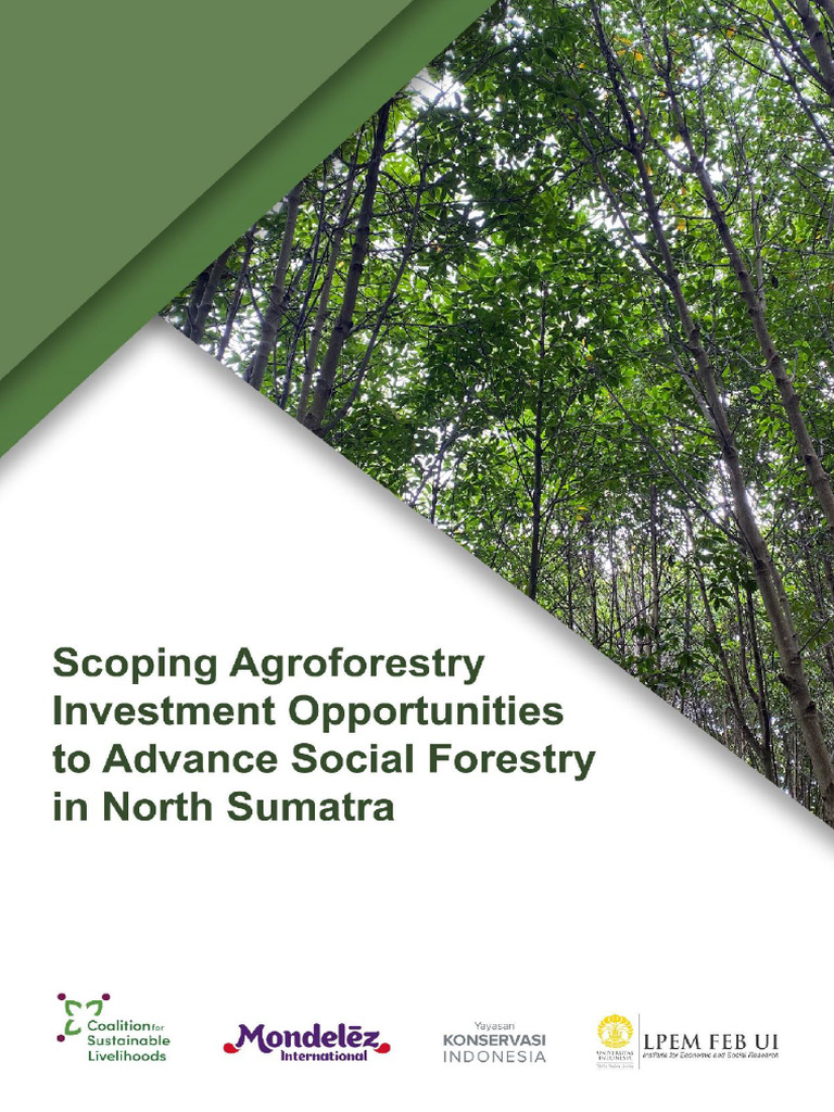 Scoping Agroforestry Investment Opportunities Opt | PDF | Natural ...