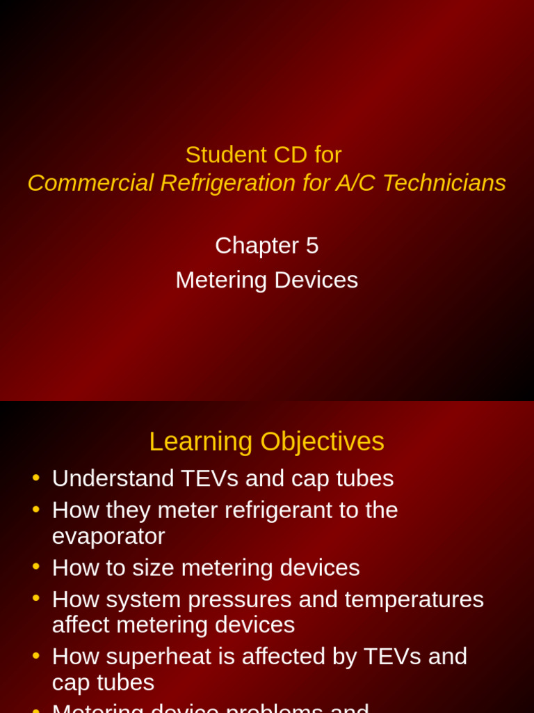 Chapter 05 - Metering Devices (EDocFind - Com) | PDF