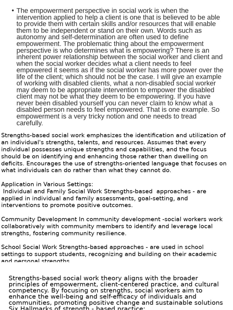 Strength and Empowerment Perspective - PPTX - 20240814 - 233624 - 0000 ...