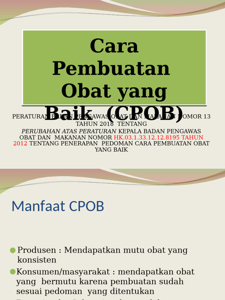 Pedoman-Cpob Compress | PDF