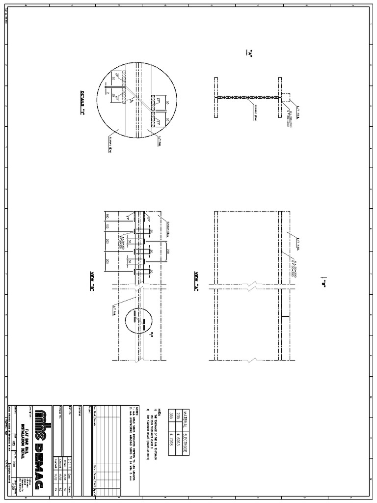 Flat Bar Rail Installation Detail | PDF