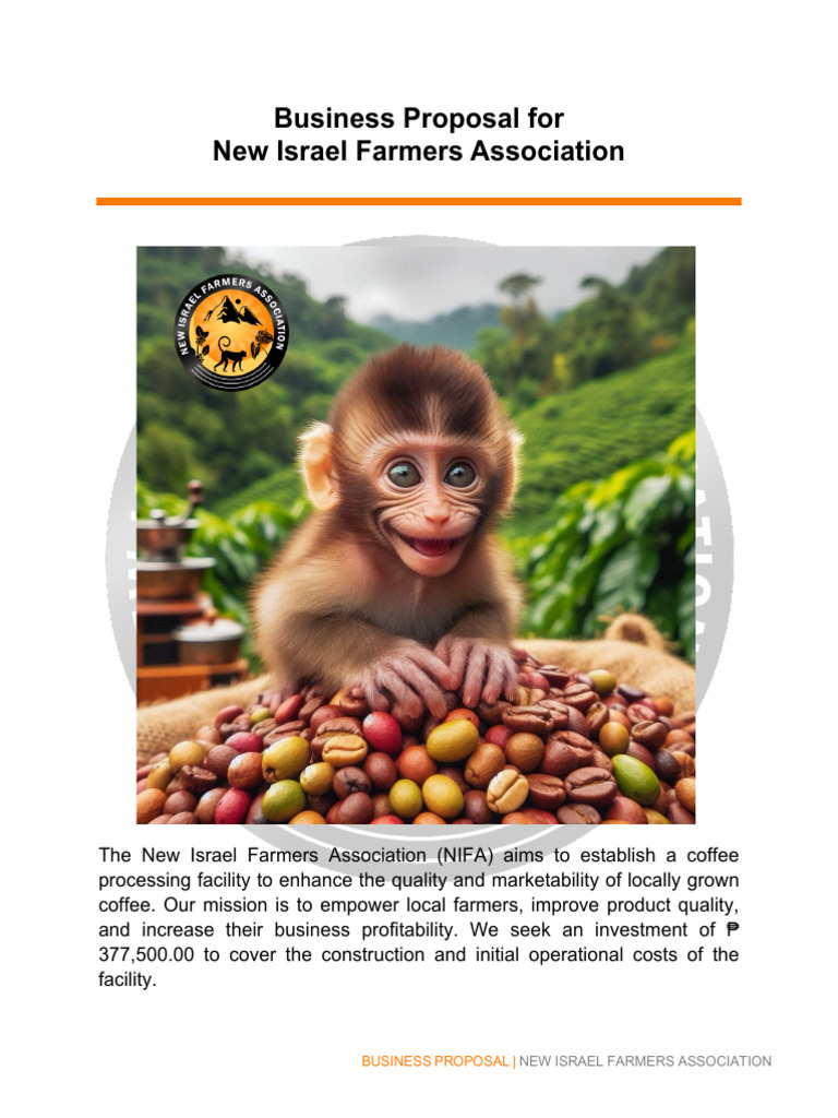 Business Proposal For NIFA | PDF