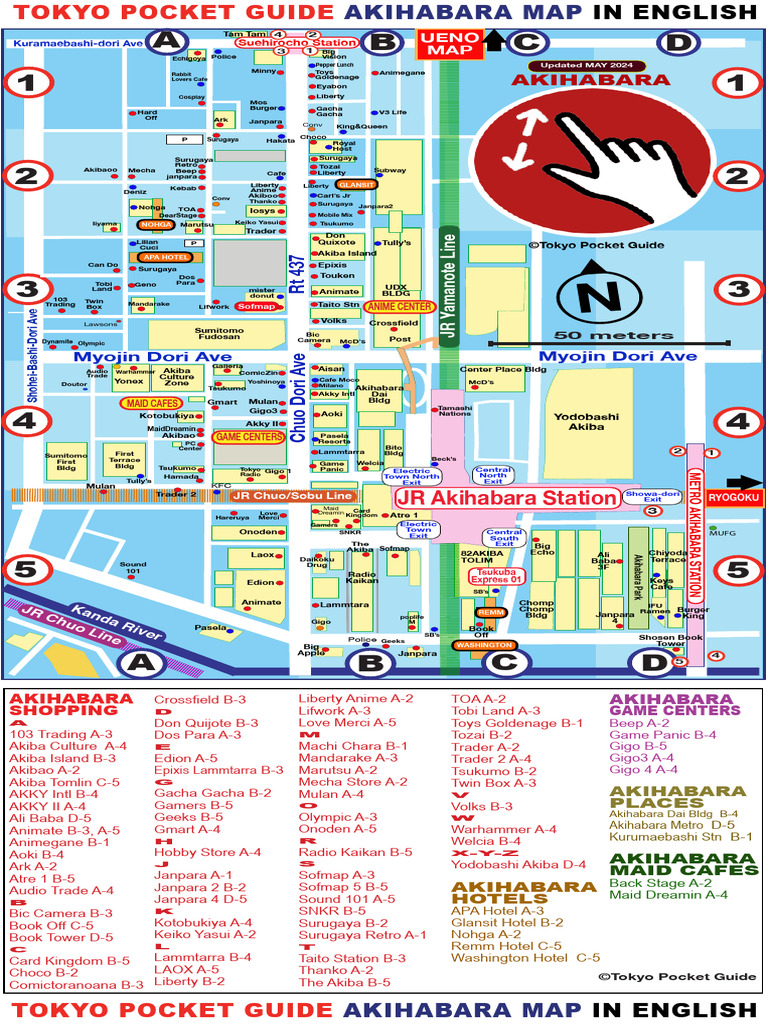 Akihabara ENGLISH Map | PDF