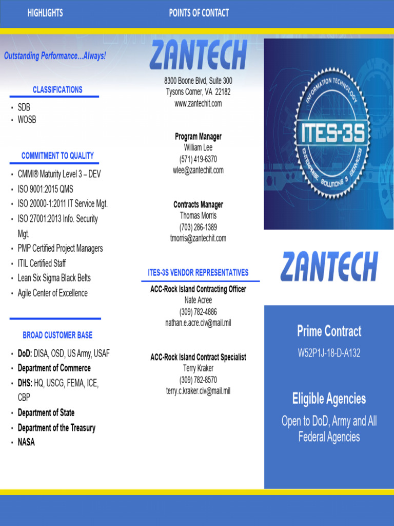 ITES 3S Brochure | PDF