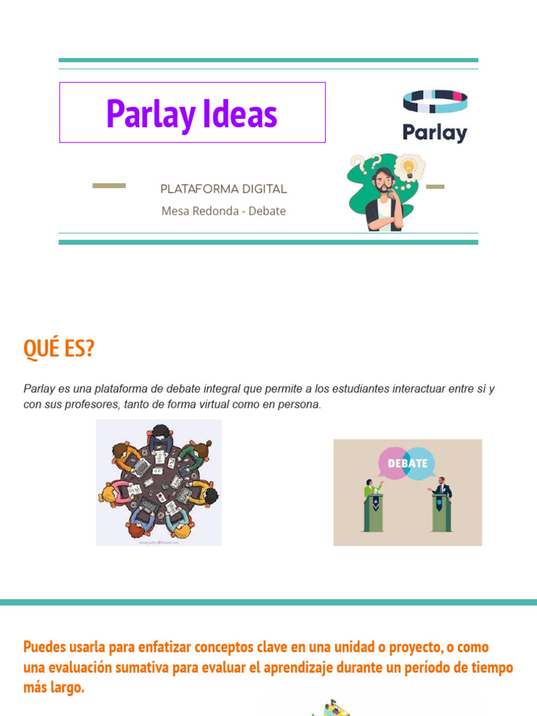Parlay Ideas Presentacion | PDF