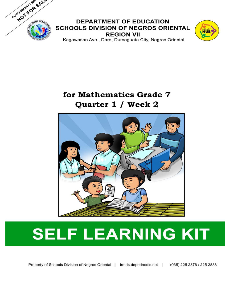 Math 7 Q1 Week 2 | PDF