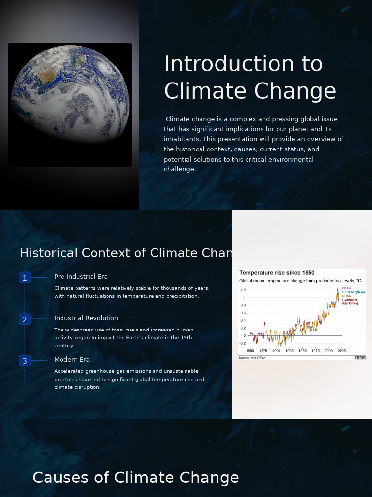 Introduction To Climate Change | PDF